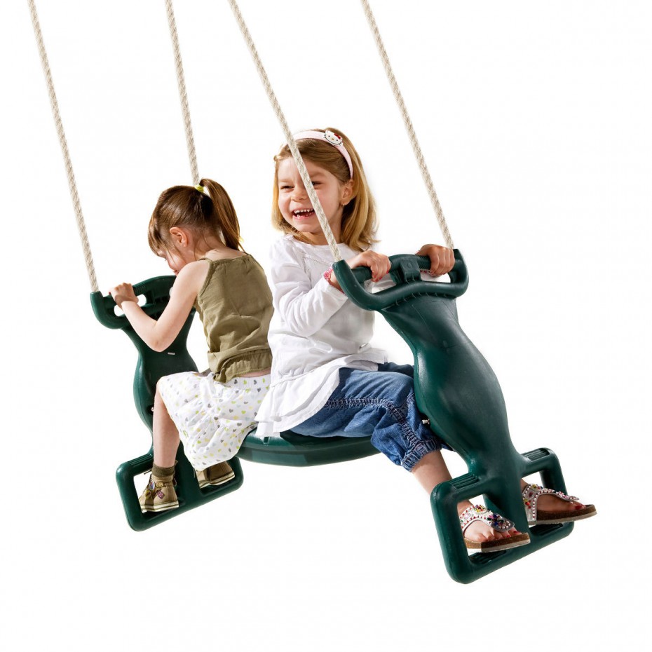Duo-schommel | dubbelzit schommel voor 2 kids
