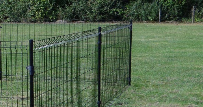 Gaaspaneel Zwart 195x123cm | Als afrastering of omheining