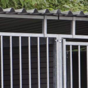 Kunststof hondenkennel FORZ met dak 3x2m | WPC